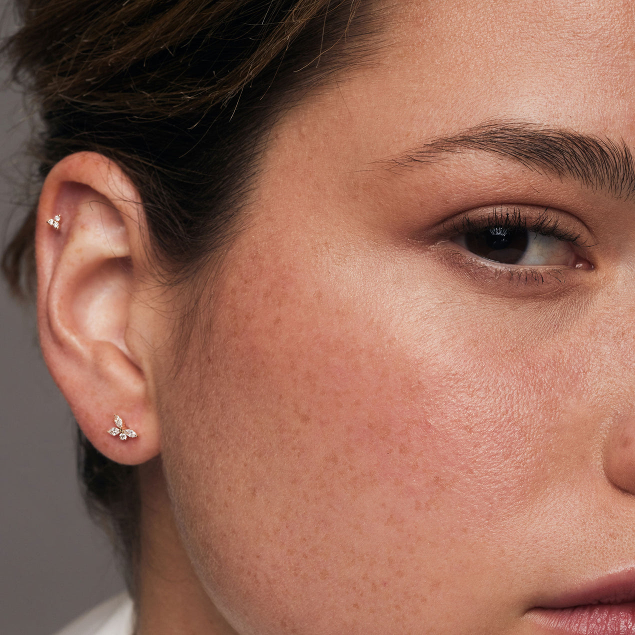 14K Marquise Diamond Cluster Studs – Ferkos Fine Jewelry